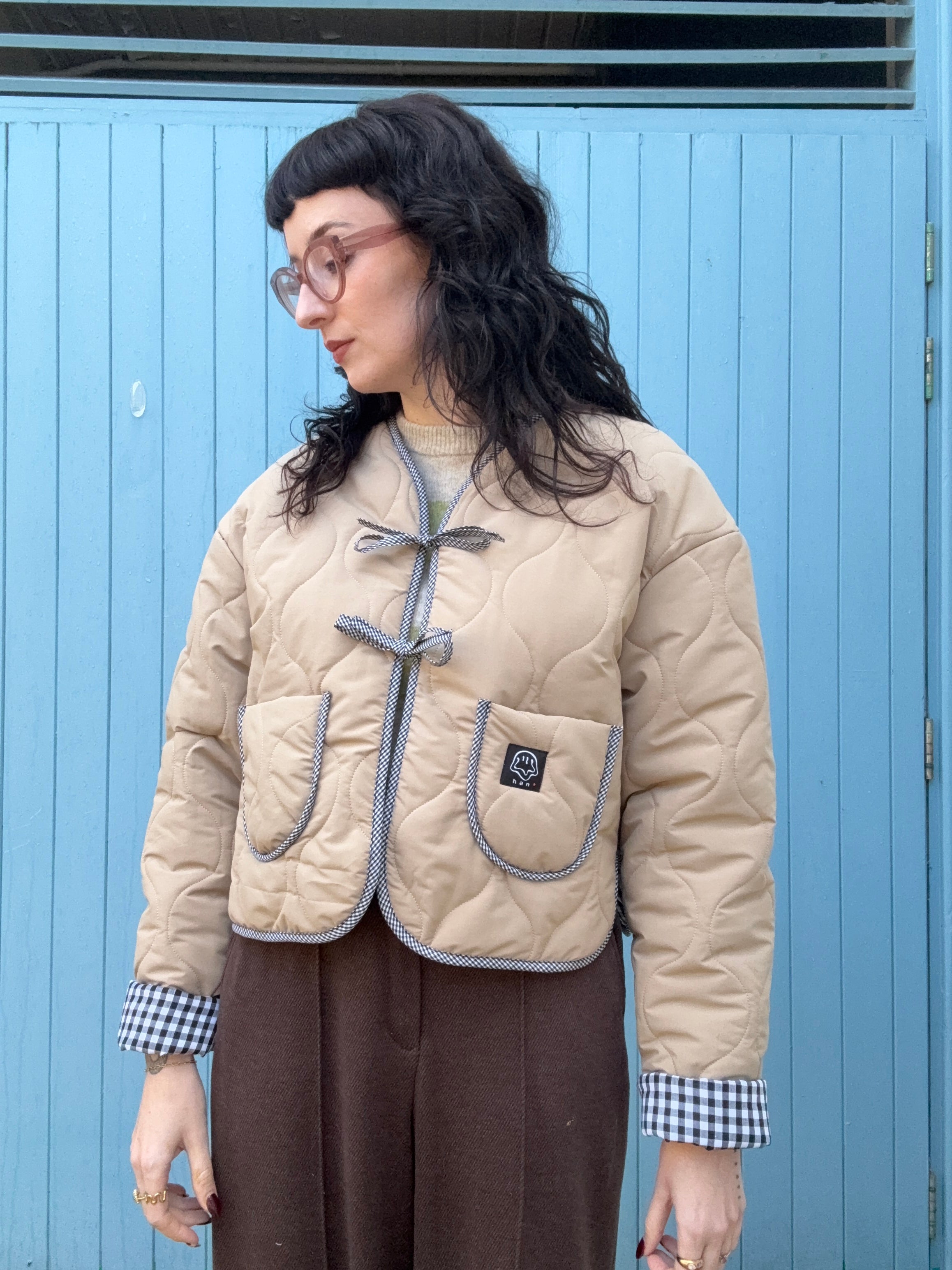 PREMIUM Lola Jacket in Stone – Han Clothing Official